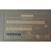 China SIEMENS 6ES7417-4XL04-0AB0 SIMATIC S7-400, CPU 417-4 CENTRAL PROCESSING UNIT WITH: WORK MEMORY 20 MB (10 MB CODE for sale