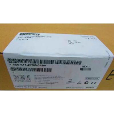 China SIEMENS 6ES7417-4XT05-0AB0 SIMATIC S7-400 417-4 CPU WITH MPI/DP, 30MB MEMORY 3RD/4TH INTERFACE PLUG-IN IFM MODULE for sale