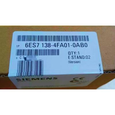 China SIEMENS 6ES7138-4FA01-0AB0 SIMATIC DP, ELECTRON. MODULE F. ET200S, 4/8 F-DI PROFISAFE, 24V DC, 30 MM WIDTH UP for sale