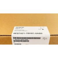 China SIEMENS 6ES7421-7BH01-0AB0 SIMATIC S7-400, DIGITAL INPUT SM 421, ISOLATED 16 DI; 24 V DC WITH 0.05 MS INPUT DELAY ALARM for sale