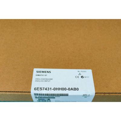 China SIEMENS 6ES7431-0HH00-0AB0 SIMATIC S7-400, ANALOG INPUT SM 431, NON-ISOLATED 16 AI, RESOLUTION 13 BIT, +/-10 V for sale