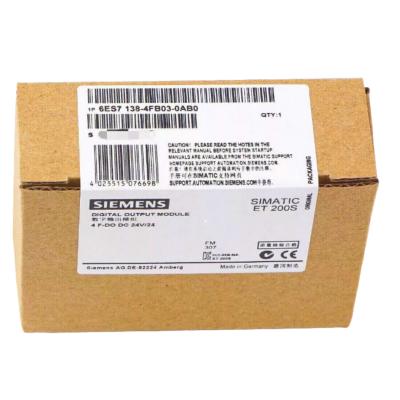 China SIEMENS 6ES7138-4FB03-0AB0 SIMATIC ET200S FAIL-SAFE DIGITAL OUTPUT, 4P, 24VDC/2A 30 MM OVERALL WIDTH, UP TO CATEGORY 4 for sale