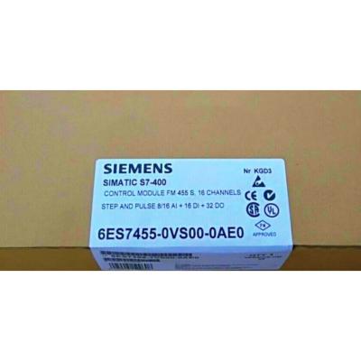 China SIEMENS 6ES7455-0VS00-0AE0 SIMATIC S7-400, CONTROL MODULE FM 455 C, 16 CHANNELS, CONTINUOUS, 8/16 AI + 16 DI+ 16 AO for sale