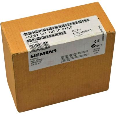 China SIEMENS 6ES7141-1BF10-0XB0 SIMATIC DP, BASIC MODULE BM141 ET 200X, 8DI 24V DC, 5-PIN M12, DOUBLE-ASSIGNEMENT for sale