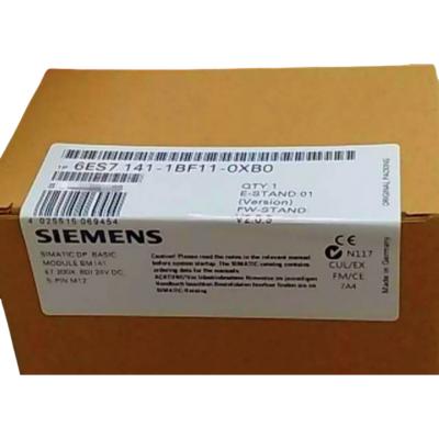 China SIEMENS 6ES7141-1BF11-0XB0 SIMATIC DP, BASIC MODULE BM141 ET 200X, 8DI 24V DC, 5-PIN M12, DOUBLE-ASSIGNEMENT for sale