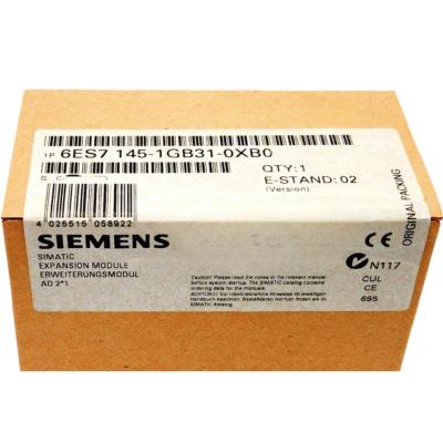 China SIEMENS 6ES7145-1GB31-0XB0 SIMATIC DP, EXPANSION MODULE EM 145 F. ET200X, IP66/67 2 AO, +/-20V,0(4)-20MA,12BIT+VZ WITH DIAGNOSTICS VIA CHANNELS 2-WIRE CONNECTION 2X 5-POLE M12 for sale
