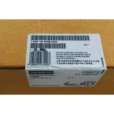 China SIEMENS 6ES7148-4EA00-0AA0 SIMATIC DP, PNEUMATIC INTERFACE FOR ET 200 PRO, 16 DO PNEUMATICS FOR COUPLING WITH FESTO VALVE TERMINAL CPV-10; INCL. BUS MODULE for sale