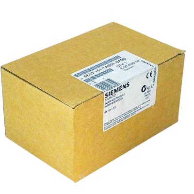 China Siemens 6ES7151-1AB01-0AB0 SIMATIC DP, INTERFACE MODULE IM151-1 FO FOR ET200S; TRANSMISS. RATE UP TO 12MBIT/S; DATA VOLUME 128 BYTE FOR EACH INPUT AND OUTPUT; MAX. OF 63 POWER for sale