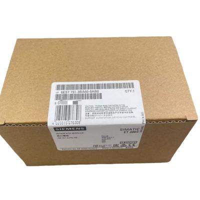China SIEMENS 6ES7151-3BA60-0AB0 SIMATIC DP, INTERFACE MODULE IM 151-3 PN HS FOR ET 200S TRANSMISSION RATE 100 MBIT/S MAX. 32 I/O MODULES UP TO 2 M WIDTH CAN BE CONNECTED; 2X BUS CONNECTIONS VIA RJ45 INCL. for sale