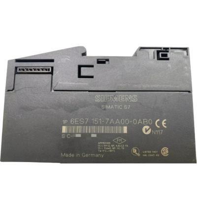 China SIEMENS 6ES7151-7AA10-0AB0 SIMATIC DP, IM151-7 CPU FOR ET200S, 48 KB WORKING MEMORY INTEGR. PROFIBUS DP INTERFACE (9 PIN SUB-D, FEMALE) AS DP SLAVE, W/O BATTERY for sale