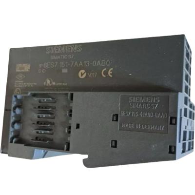 China SIEMENS 6ES7151-7AA13-0AB0 SIMATIC DP, IM151-7 CPU FOR ET200S, 96 KB WORKING MEMORY INTEGR. PROFIBUS DP INTERFACE (9 PIN SUB-D, FEMALE) AS DP SLAVE, W/O BATTERY for sale