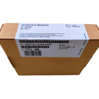 China SIEMENS 6ES7152-1AA00-0AB0 SIMATIC DP, INTERFACE MODULE IM152-1 FOR ET200ISP, PROFIBUS INTERFACE STANDARD AND REDUNDANT OPERATION, EX IB IIC T4 GB, EX IB I MB for sale