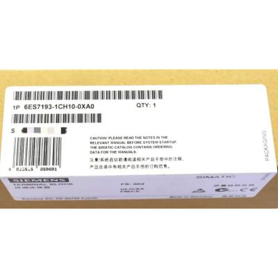 China SIEMENS 6ES7193-1CH10-0XA0 SIMATIC DP, TERMINAL BLOCK TB16L, 16 CHANNELS FOR ET 200L SPRING-TYPE for sale