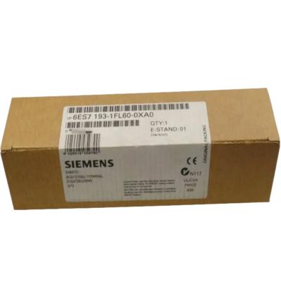 China SIEMENS 6ES7193-1FL60-0XA0 SIMATIC DP, ADD-ON TERMINAL 2-TIER, 32 CHANNELS FOR ET 200L SPRING-TYPE for sale