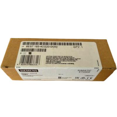 China SIEMENS 6ES7193-4CG20-0AA0 SIMATIC DP, 1 TERMINAL MODULE TM-E30S44-01 FOR ET 200S FOR ELECTRONIC MODULES 30 MM OVERALL WIDTH, SCREW TERMINALS, 4X 4 TERMINAL CONNECTIONS WITHOUT TERMINAL ACCESS TO AUX1 for sale