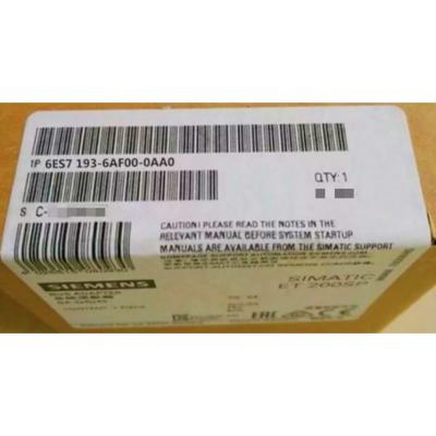 China SIEMENS 6ES7193-6AF00-0AA0 SIMATIC ET 200SP, BUSADAPTER BA 2XFC, 2X FASTCONNECT CONNECTIONS for sale