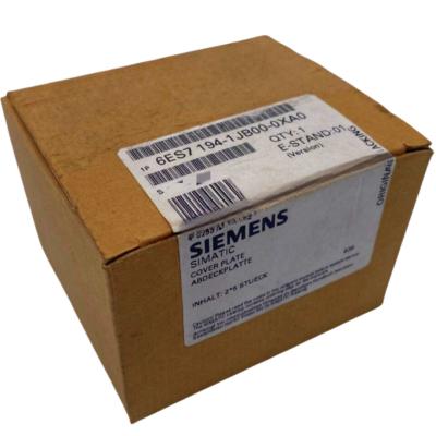 China SIEMENS 6ES7194-1JB00-0XA0 SIMATIC DP, DISTRIBUTED I/O ET 200X: COVER PLATE TO PROTECT BUS AND CURRENT SUPPLY CONNECTIONS ON BM141, BM142, BM147 10 UNITS PER PACKING UNIT for sale