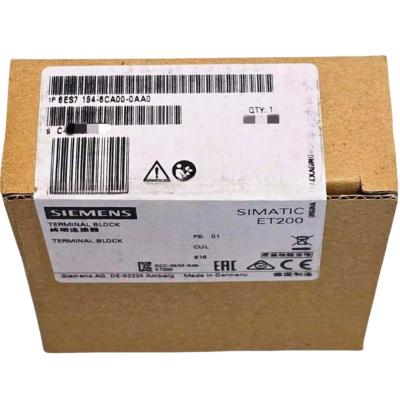 China SIEMENS 6ES7194-6CA00-0AA0 SIMATIC DP, PROFINET TERMINAL BLOCK FOR ET 200ECO PN, 10 A for sale