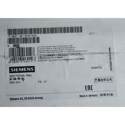 China SIEMENS 6ES7195-1GF30-0XA0 SIMATIC DP, MOUNTING RAIL FOR ET 200M, 530 MM LONG, FOR HOLDING BUS MODULES FOR REMOVAL AND INSERTION FUNCTION for sale