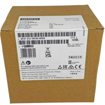 China SIEMENS 6ES7 212-1BE40-0XB0 SIMATIC S7-1200, CPU 1212C, COMPACT CPU, AC/DC/RELAY, ONBOARD I/O: 8 DI 24 V DC; 6 DO RELAY 2 A; 2 AI 0-10 V DC, POWER SUPPLY: AC 85-264 V AC AT 47-63 HZ, PROGRAM/DATA for sale