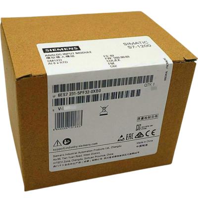 China SIEMENS 6ES7231-5PF32-0XB0 SIMATIC S7-1200, ANALOG INPUT, SM 1231 RTD, 8XAI RTD MODULE for sale