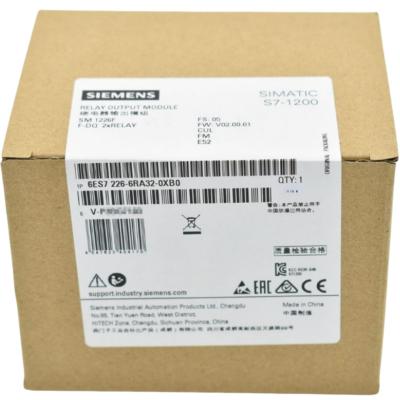 China SIEMENS 6ES7226-6RA32-0XB0 SIMATIC S7-1200, RELAY OUTPUT SM 1226, F-DQ 2X RLY 5A, PROFISAFE, 70 MM OVERALL WIDTH, UP TO PL E (ISO 13849-1)/ SIL3 (IEC 61508) for sale