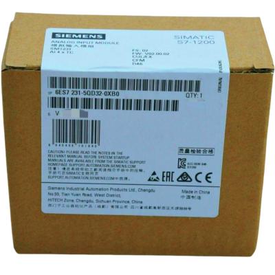 China SIEMENS 6ES7231-5QD32-0XB0 SIMATIC S7-1200, ANALOG INPUT, SM 1231 TC, 4 AI THERMOCOUPLES for sale