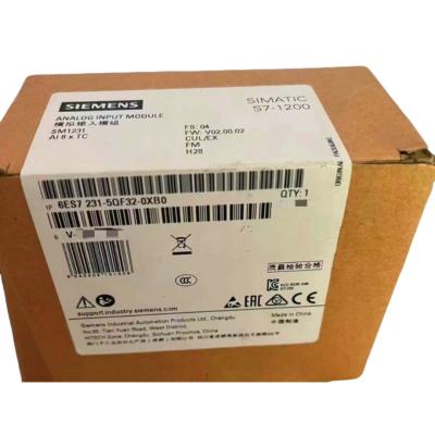 China SIEMENS 6ES7231-5QF32-0XB0 SIMATIC S7-1200, ANALOG INPUT, SM 1231 TC, 8 AI THERMOCOUPLES for sale