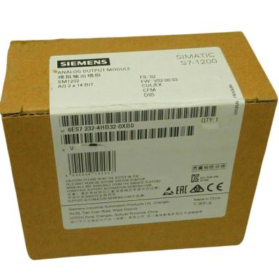 China SIEMENS 6ES7232-4HB32-0XB0 SIMATIC S7-1200, ANALOG OUTPUT, SM 1232, 2 AO, +/-10 V, 14-BIT RESOLUTION, OR 0-20 MA/4-20 MA, 13-BIT RESOLUTION for sale