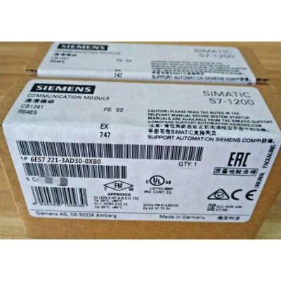 China SIEMENS  6ES7221-3AD30-0XB0 SIMATIC S7-1200, DIGITAL INPUT SB 1221, 4 DI, 5V DC 200KHZ, SOURCING INPUT for sale