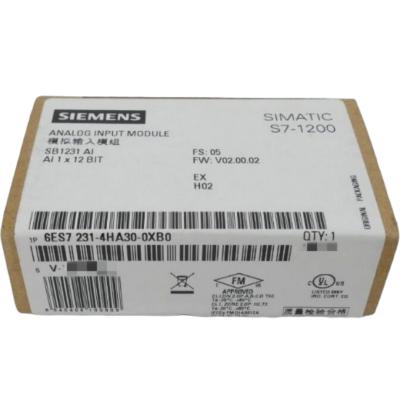 China SIEMENS 6ES7231-4HA30-0XB0 SIMATIC S7-1200, ANALOG INPUT, SB 1231, 1 AI, +/-10 V DC (12 BIT RESOL.) OR 0-20 MA for sale