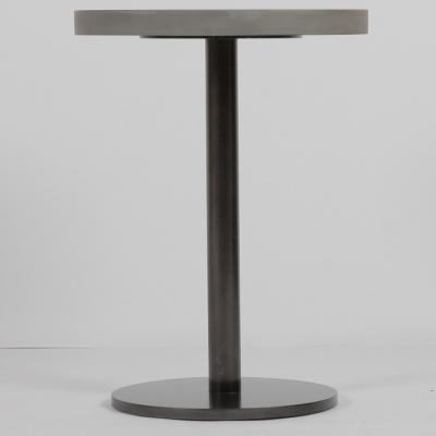 China Modern Living Room Round Metal Coffee Table Custom Size for sale