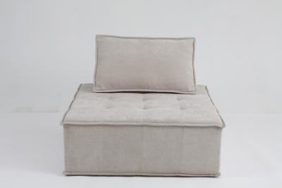 China Modern Modular Design Bedroom Ottoman Bench With Comfortable Back for sale