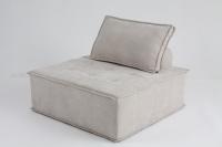 China Modern Modular Design Bedroom Ottoman Bench With Comfortable Back for sale
