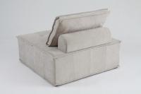 China Modern Modular Design Bedroom Ottoman Bench With Comfortable Back for sale