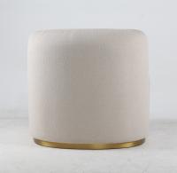 China Living Room White Fabric Boucle Accent Leisure Chair Modern Style for sale