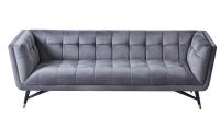 China Solid Wood Frame Living Room Sofa With Synthetic Leather for sale
