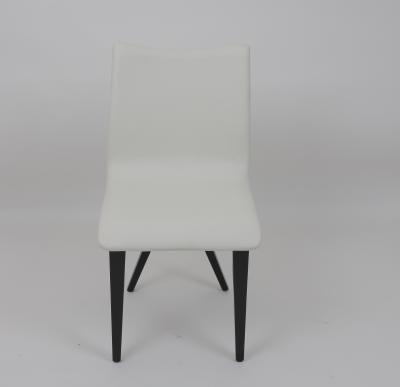 China White Leather Fabric Furniture Dining Room Office Chairs Luxury Modern for sale