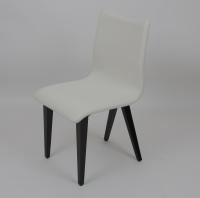 China White Leather Fabric Furniture Dining Room Office Chairs Luxury Modern for sale