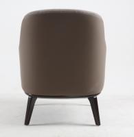 China Living Room Coffee Shop Hotel Leisure Office ArmChairs With Wooden Legs for sale