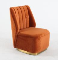 China Living Room Single Velvet Modern Sofa Chair Modern And Luxury for sale