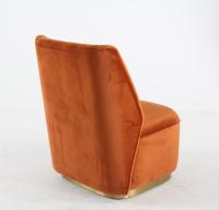 China Living Room Single Velvet Modern Sofa Chair Modern And Luxury for sale