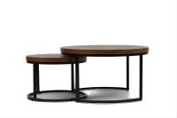 China Iron Bar Cafe Retro Bar Table And Chair Combination DIA 80X45 for sale