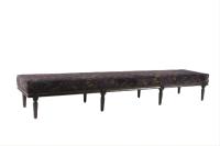 China Modern Furniture Sofa Footstool Wooden Upholstered for sale