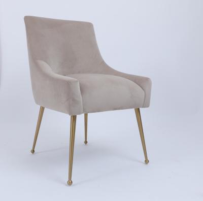 China Customized Hotel Chairs Couches With Wood Frame Velvet Fabric for sale