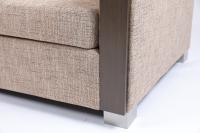 China Customized Living Room Sofa Loveseats Combing Wooden Frame Fabric for sale