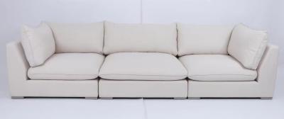 China Customized Modern Sofa In Living Room With Wood Frame Fabric for sale
