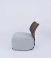 China Linen Fabric Vinyl Leisure Lounge Chair for Guesting Room for sale