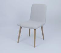China Hotel Furniture Dining Room Solid Wood Dining Chair Commercial Grade for sale