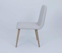 China Hotel Furniture Dining Room Solid Wood Dining Chair Commercial Grade for sale